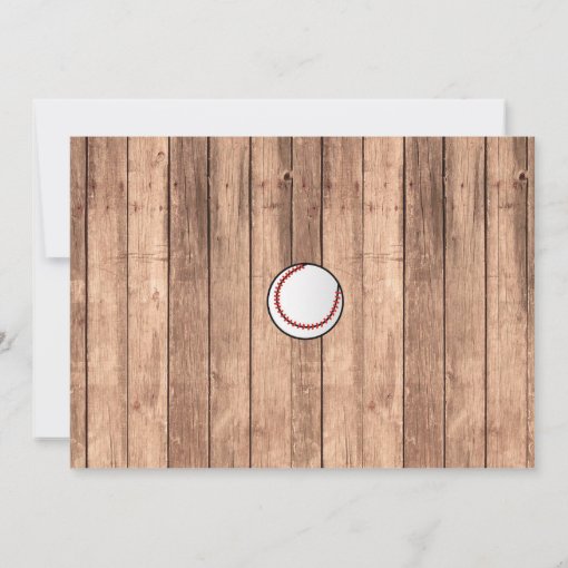 Baseball Photo All Star Sports Party Birthday Invitation | Zazzle