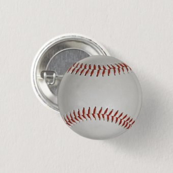 Baseball Pinback Button | Zazzle