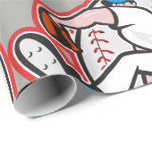 Baseball Pitcher Glossy Wrapping Paper | Zazzle