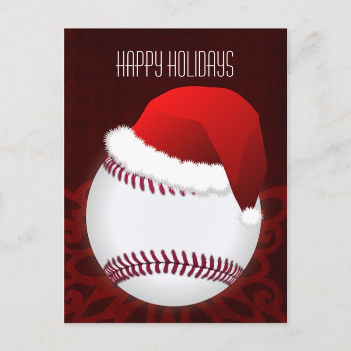 baseball player Christmas Cards | Zazzle.com