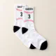 Baseball Player Custom Team Name and Number Sports Socks | Zazzle
