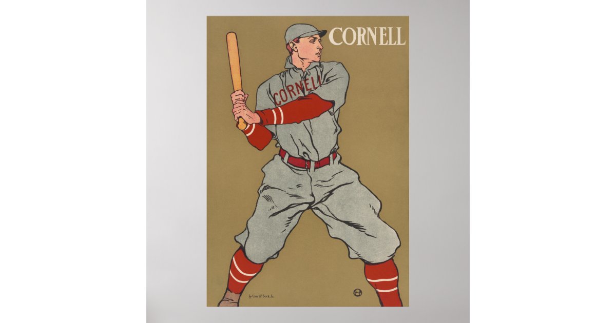Baseball Player Poster | Zazzle