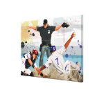 Baseball player safe at home plate postcard | Zazzle.com