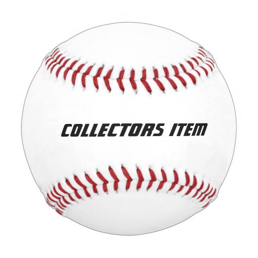 Baseball players autographed ball collectors item | Zazzle