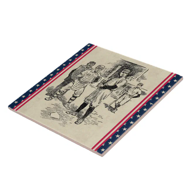 Baseball:Players Ceramic Tile | Zazzle
