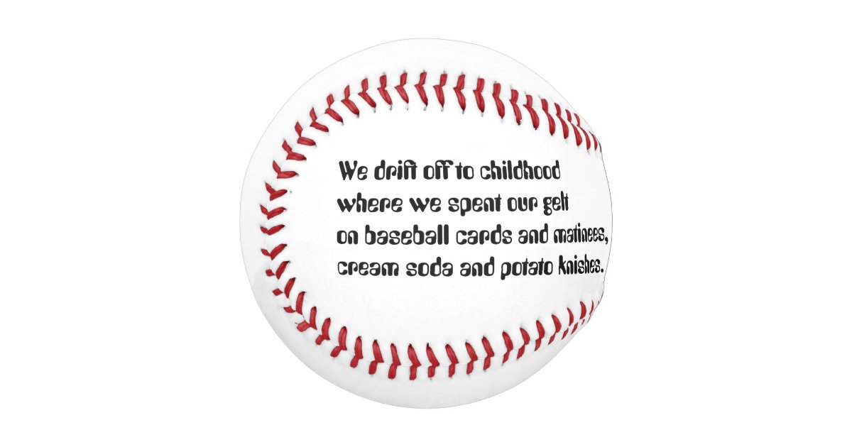 Baseball Poem Gift | Zazzle