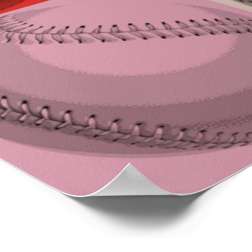 Baseball Pop Art Poster | Zazzle