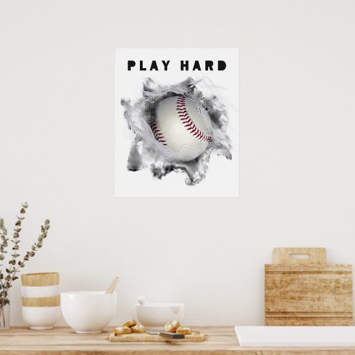 Baseball Poster | Zazzle