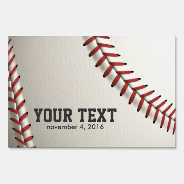 Baseball Sign | Zazzle