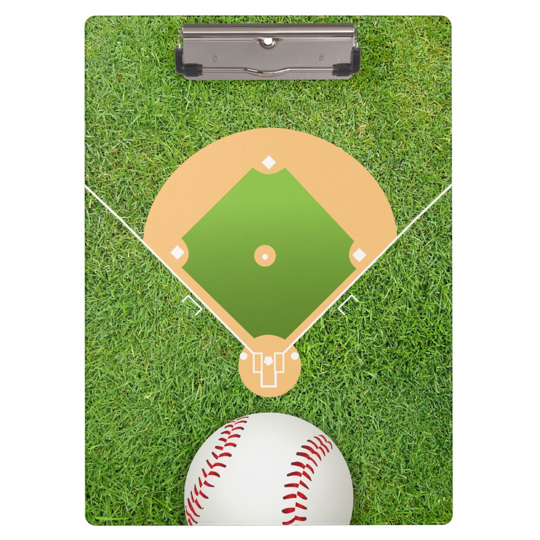 Baseball Softball Coach Clipboard | Zazzle