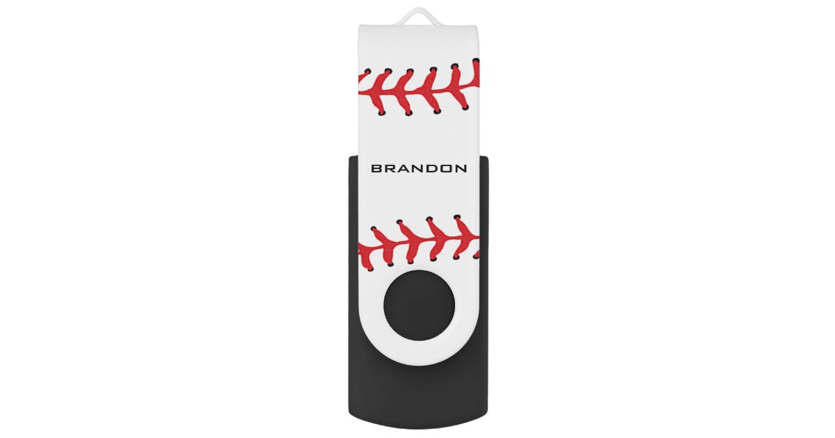 Baseball Softball Design Flash Drive | Zazzle