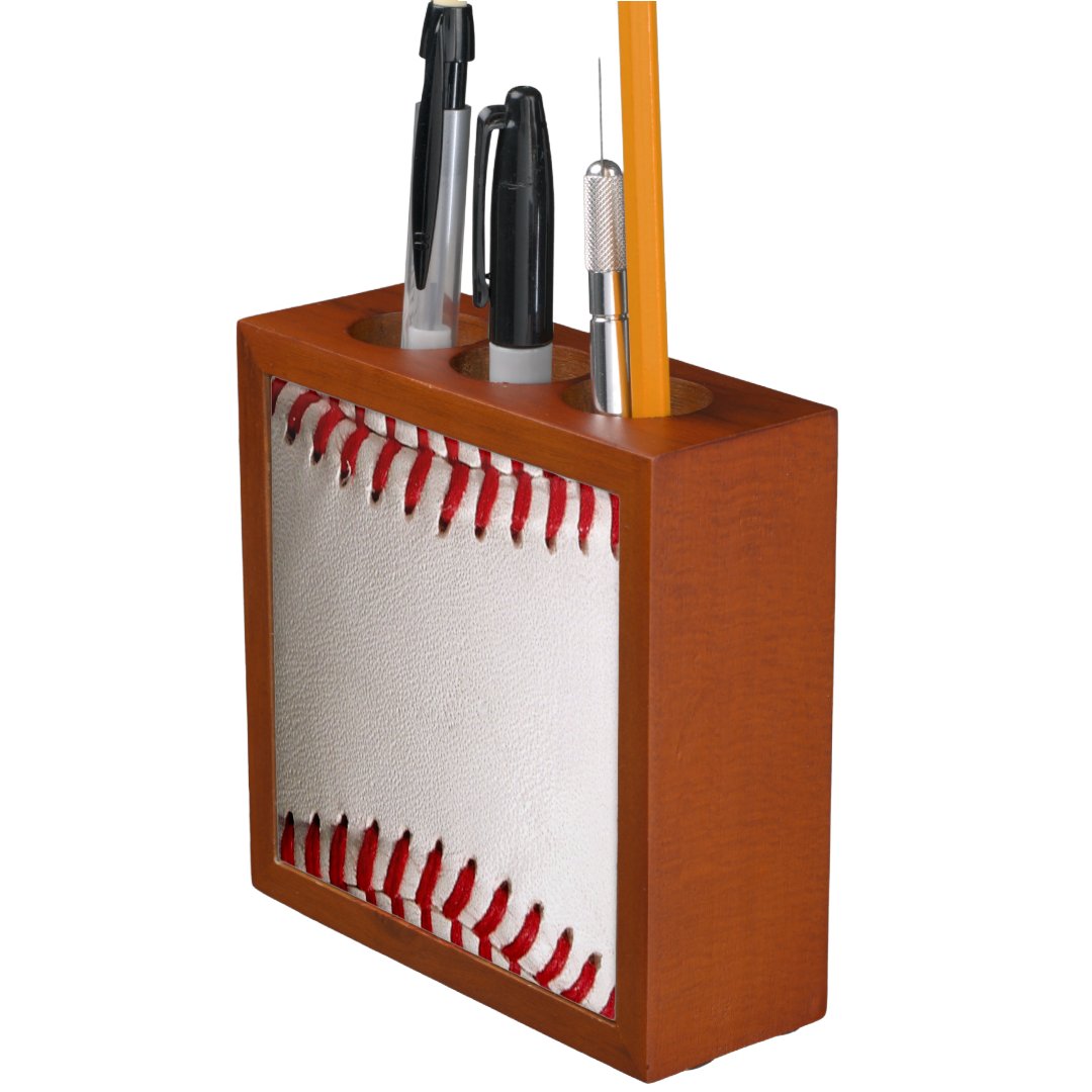 Baseball Softball Desk Organizer | Zazzle