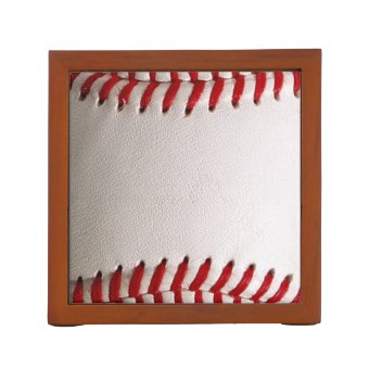 Baseball Softball Desk Organizer | Zazzle