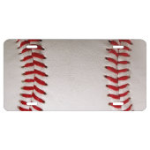 Baseball Softball License Plate | Zazzle