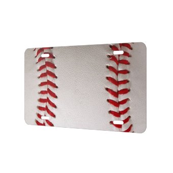 Baseball Softball License Plate | Zazzle