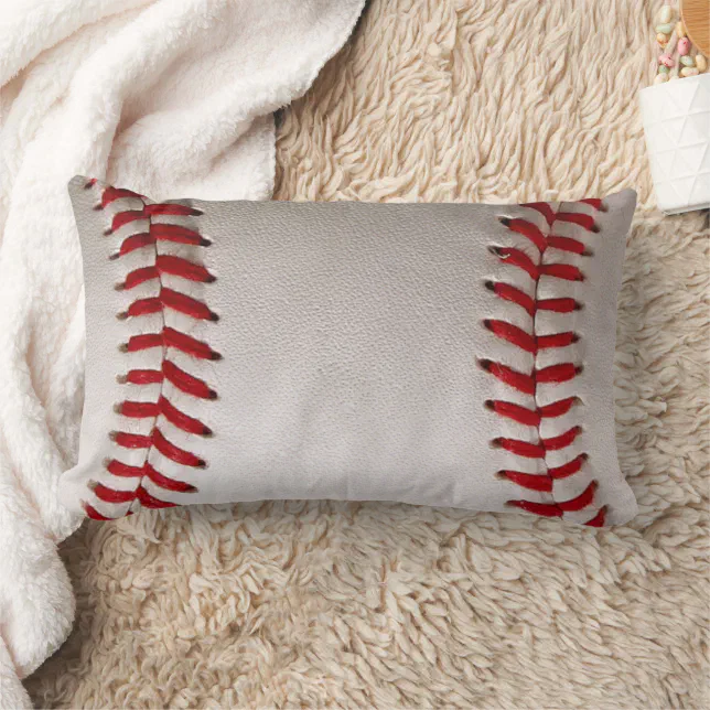 Baseball Softball Lumbar Pillow | Zazzle