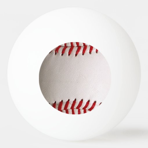 Baseball Softball Ping-Pong Ball | Zazzle