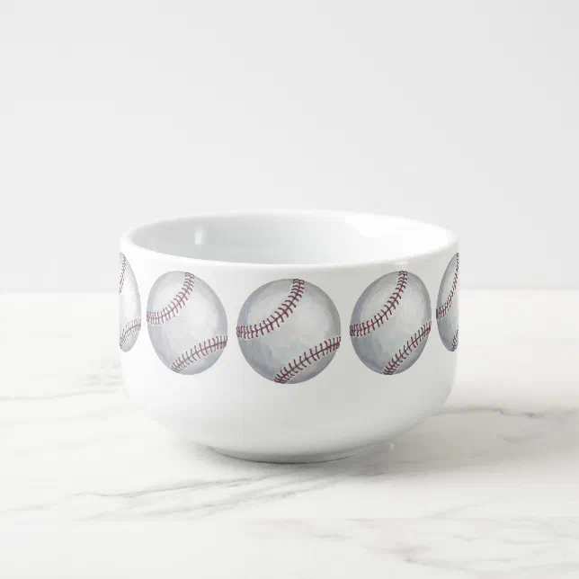 Baseball Soup Mug | Zazzle