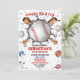 Baseball Sport Party Boy Birthday Invitation | Zazzle
