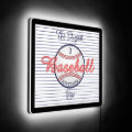 Baseball Sports Bar LED Sign | Zazzle