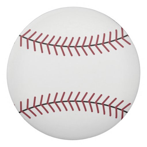 Baseball Sports School Eraser Gift | Zazzle