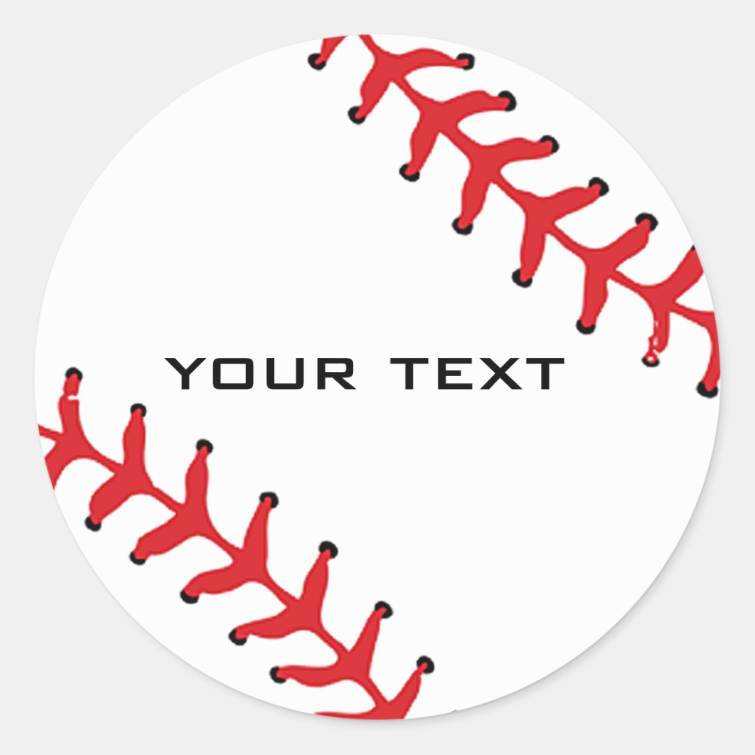 Baseball Sticker | Zazzle