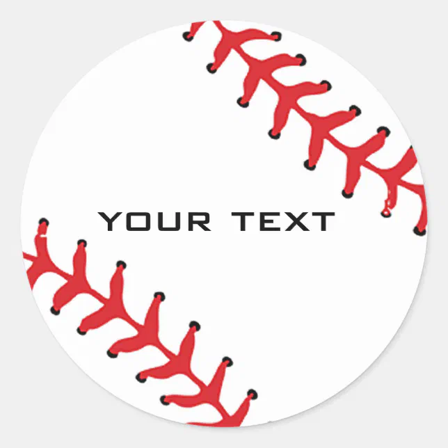 Baseball Sticker | Zazzle