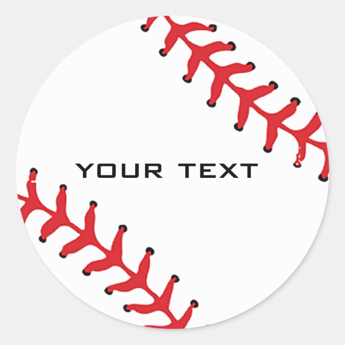 Baseball Sticker | Zazzle.com