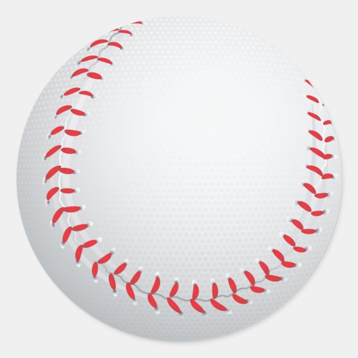 Baseball Sticker | Zazzle.com