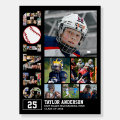 Baseball Team Senior Graduation Photo Collage Foam Board | Zazzle