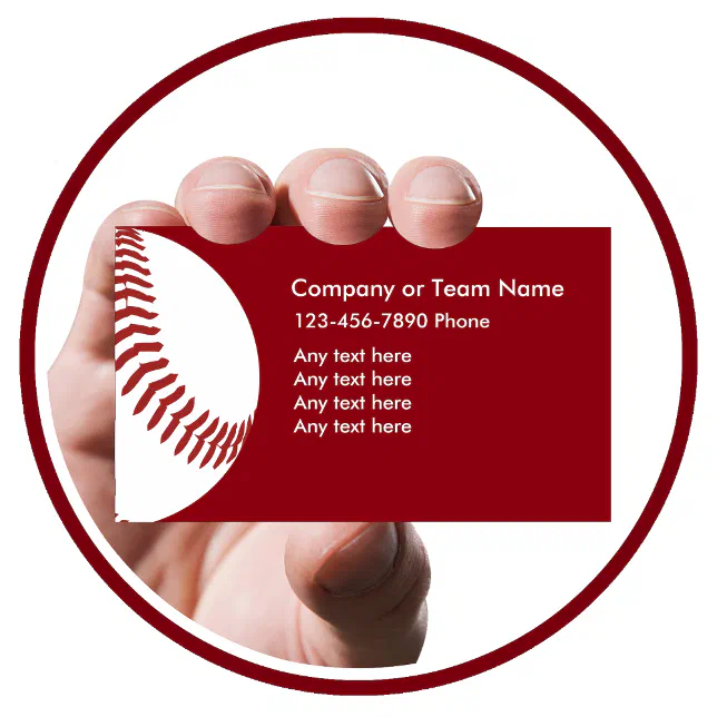 Baseball Theme Business Cards | Zazzle