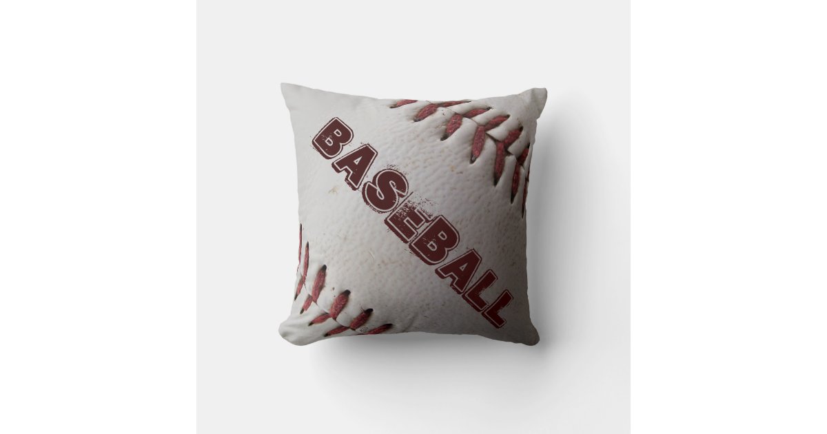Baseball Throw Pillow | Zazzle