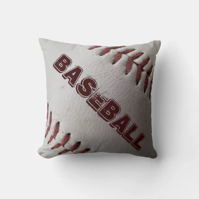 Baseball Throw Pillow | Zazzle