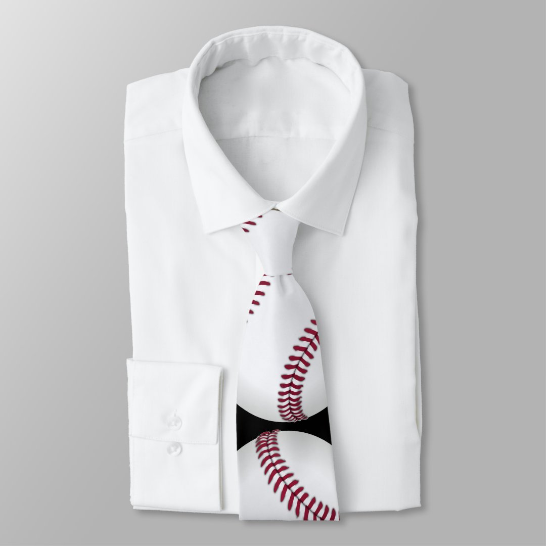 Baseball Tie | Zazzle