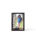 Baseball Trading Card, Baseball Player Card Gold | Zazzle