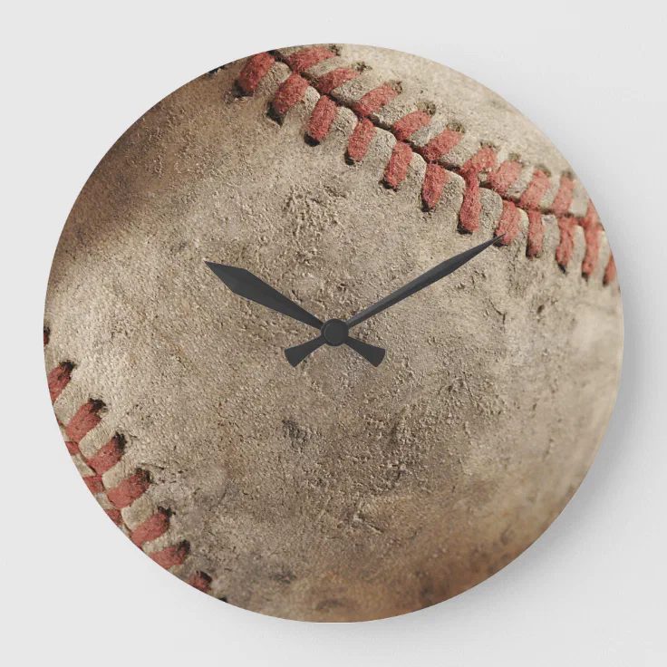 Baseball Wall Clocks | Zazzle