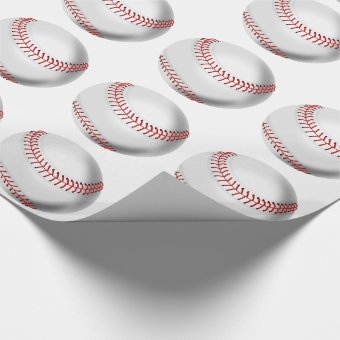 BASEBALL WRAPPING PAPER | Zazzle