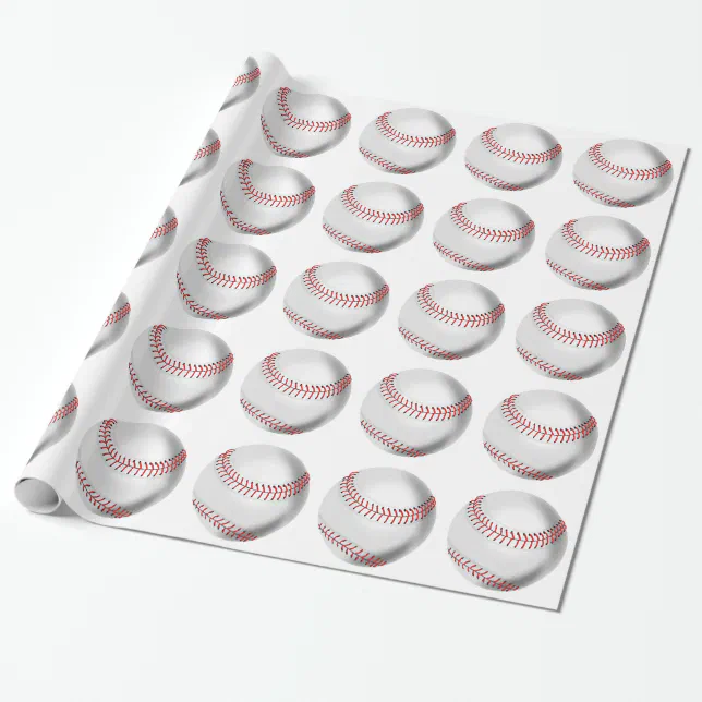 BASEBALL WRAPPING PAPER | Zazzle