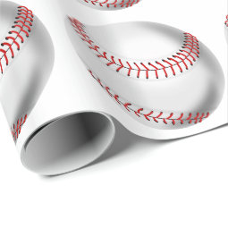 BASEBALL WRAPPING PAPER | Zazzle