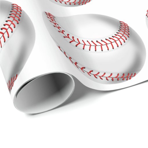 BASEBALL WRAPPING PAPER | Zazzle