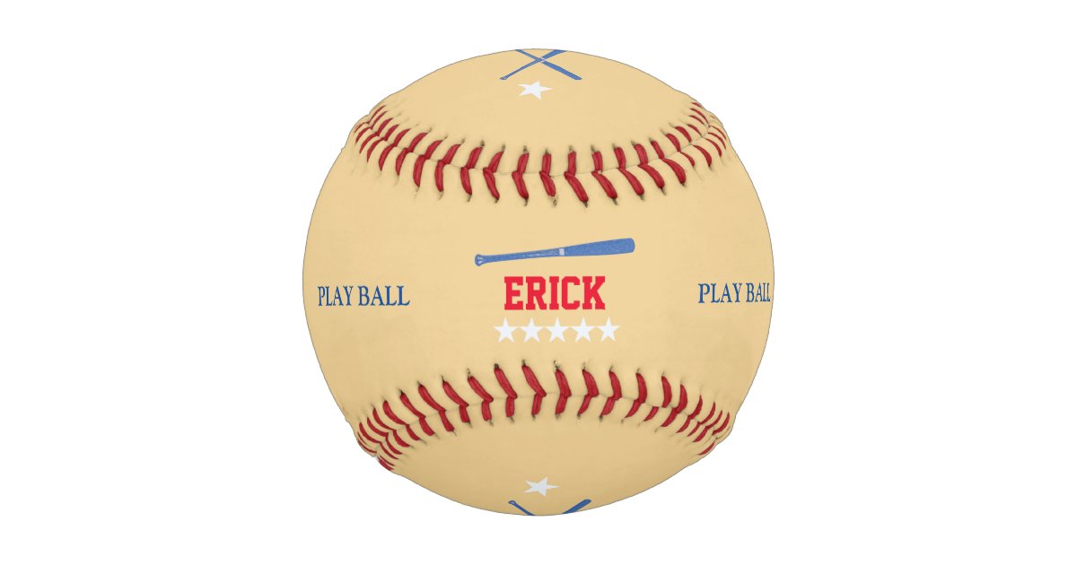 baseballer's personalized baseball | Zazzle