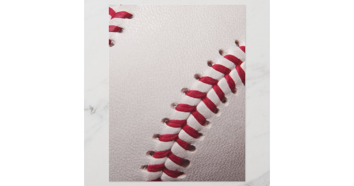 Baseballs - Customize Baseball Background Template Flyer | Zazzle