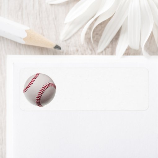 Baseballs - Customize Baseball Background Template Label | Zazzle