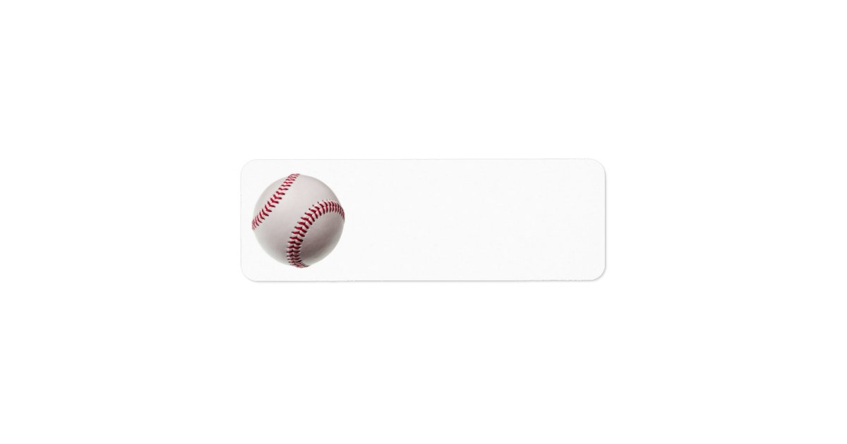 Baseballs - Customize Baseball Background Template Label | Zazzle