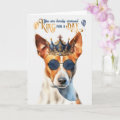 Basenji Dog King for a Day Funny Birthday Card | Zazzle