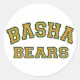 Basha Bears Classic Round Sticker | Zazzle