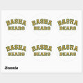 Basha Bears Classic Round Sticker | Zazzle