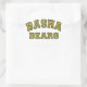 Basha Bears Classic Round Sticker | Zazzle