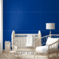 Basic Bright Blue Solid Simple minimalist Wallpaper | Zazzle