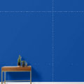 Basic Bright Blue Solid Simple minimalist Wallpaper | Zazzle